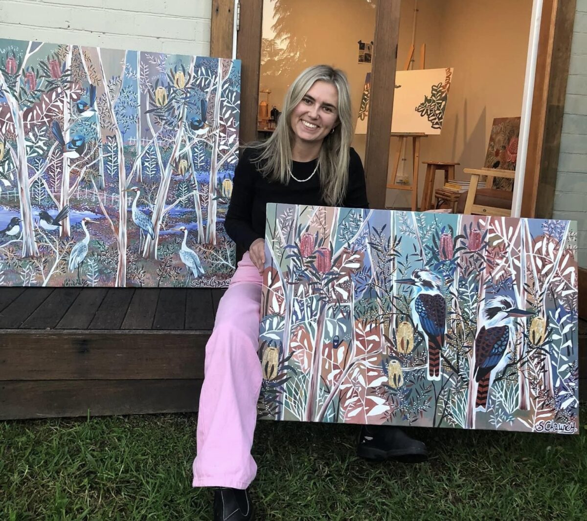 Our NEWEST Feature Artist - Sophie Chauncy | Saltbush Stretch