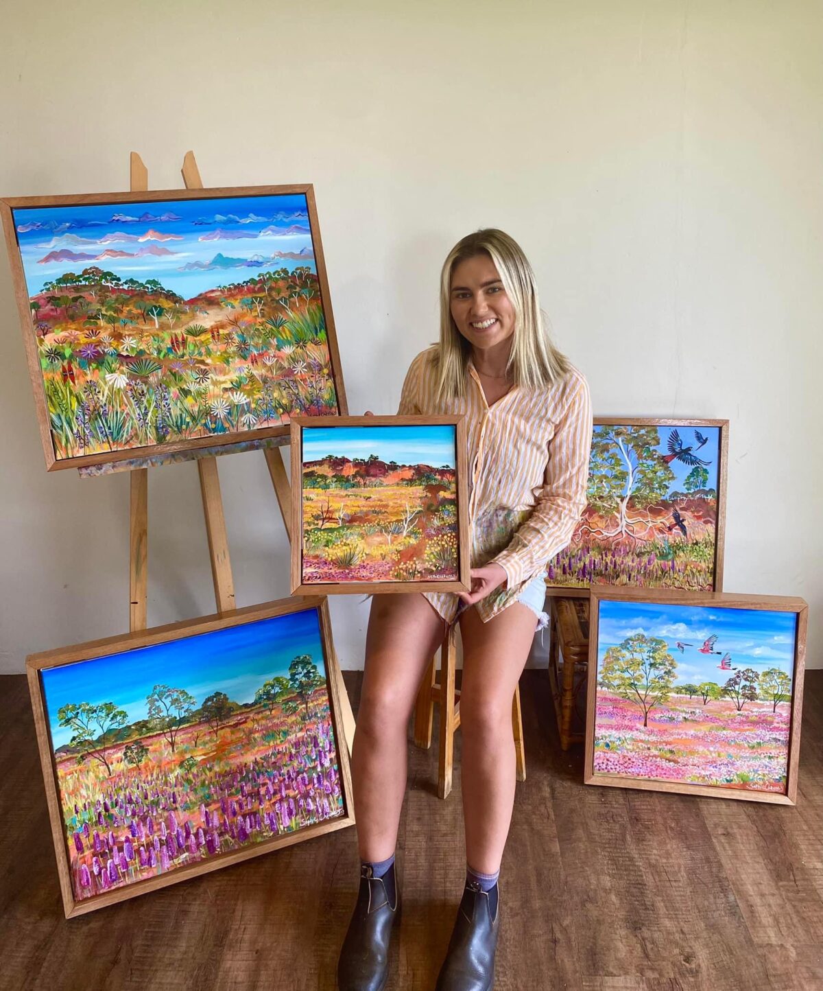 Our NEWEST Feature Artist - Sophie Chauncy | Saltbush Stretch