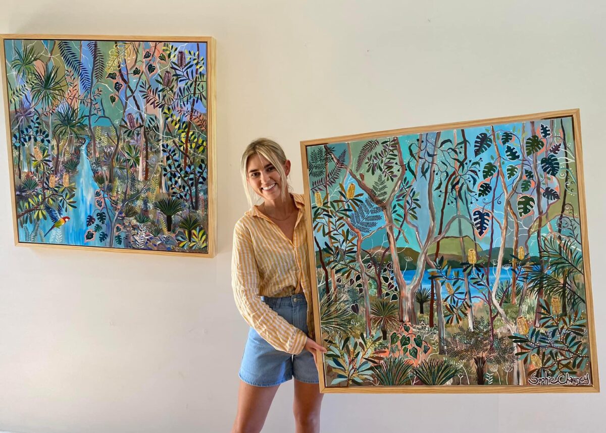Our NEWEST Feature Artist - Sophie Chauncy | Saltbush Stretch